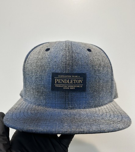 Pendleton Wool SnapBack Hat Blue | eBay