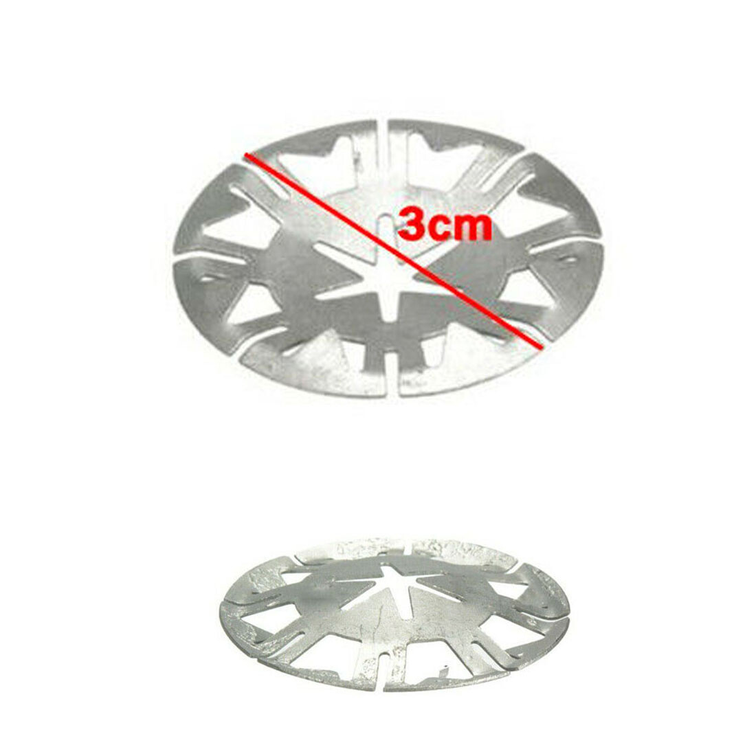 50PCS Undertray Exhaust Heat Shield Metal Spring Washer Fixing Clip Nut ...