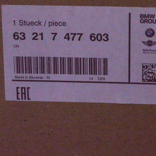 BMW G22 G26 G82 M4 GT3 rear light Passenger side outer left 63217477603 ...