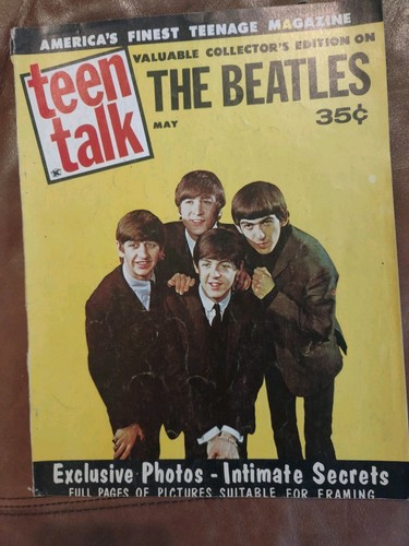 Teen Talk The Beatles Valuable Collectors Edition May 1964 Teenage ...