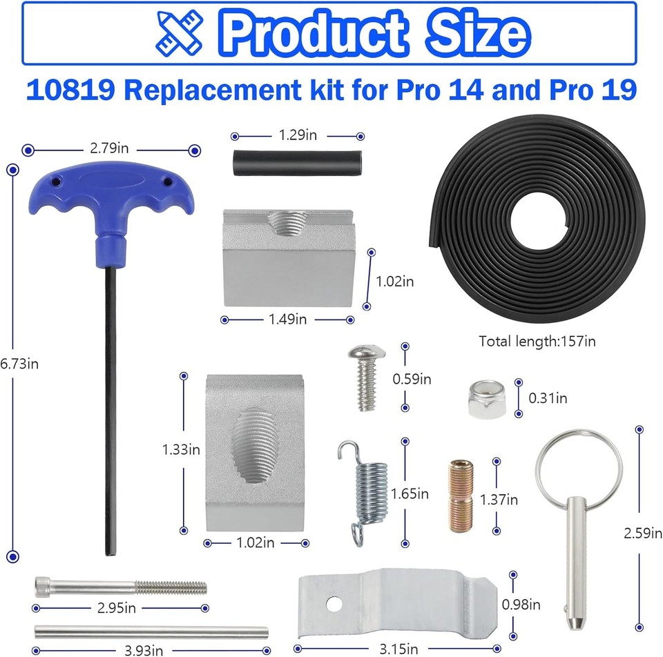 , Brake Parts for Tapco Pro 14, Pro 19, Pro II, Pro III, & Pro 2000 10 ...