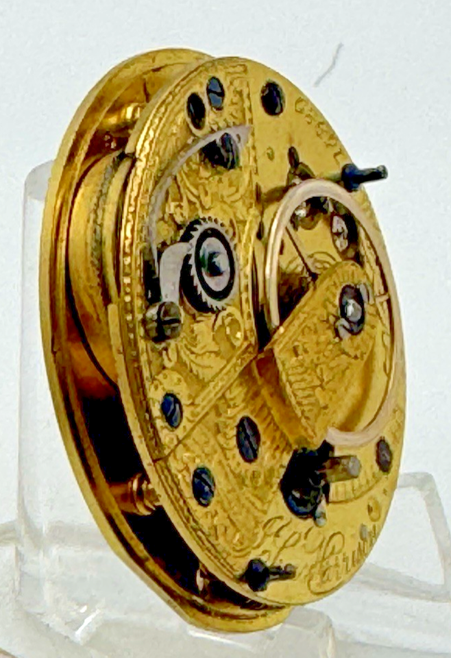 John Harrison Liverpool Fusee Pocket Watch Movement #1010 | eBay UK