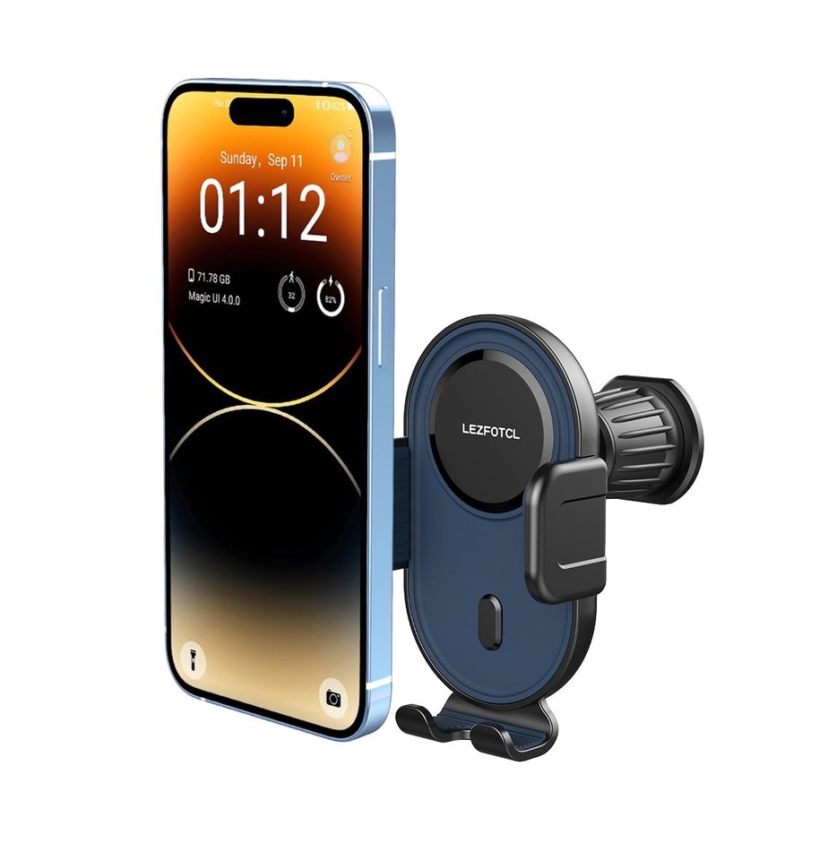 Car Mount: -Touch Lock, 360° Rotation, Ultra-Strong Suction. Fits ...