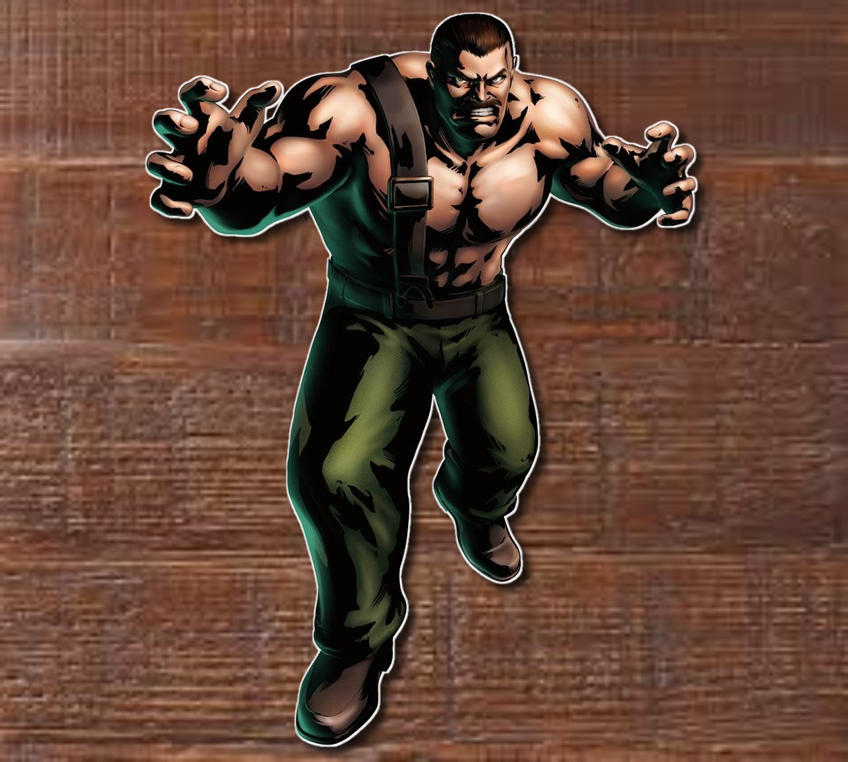 mike haggar final fight vinyl sticker capcom sega snes | eBay
