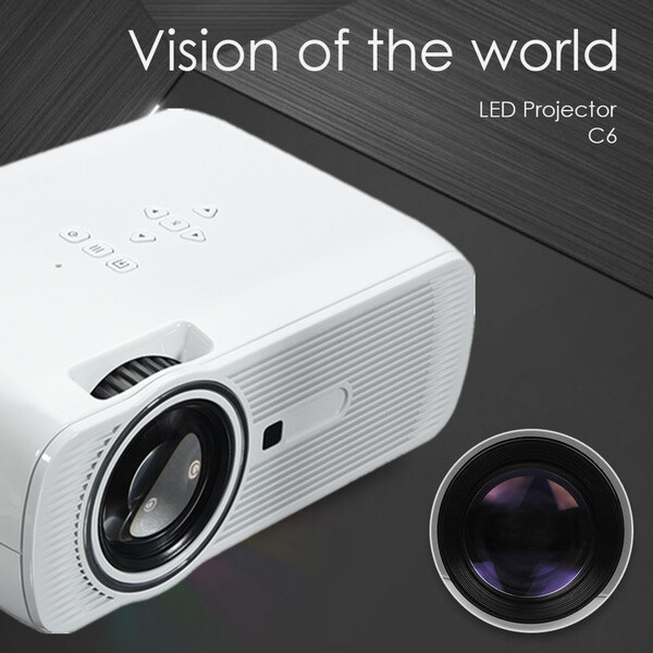 Mini Projector Multimedia LED TV VGA HDMI USB Home Theater Remote ...