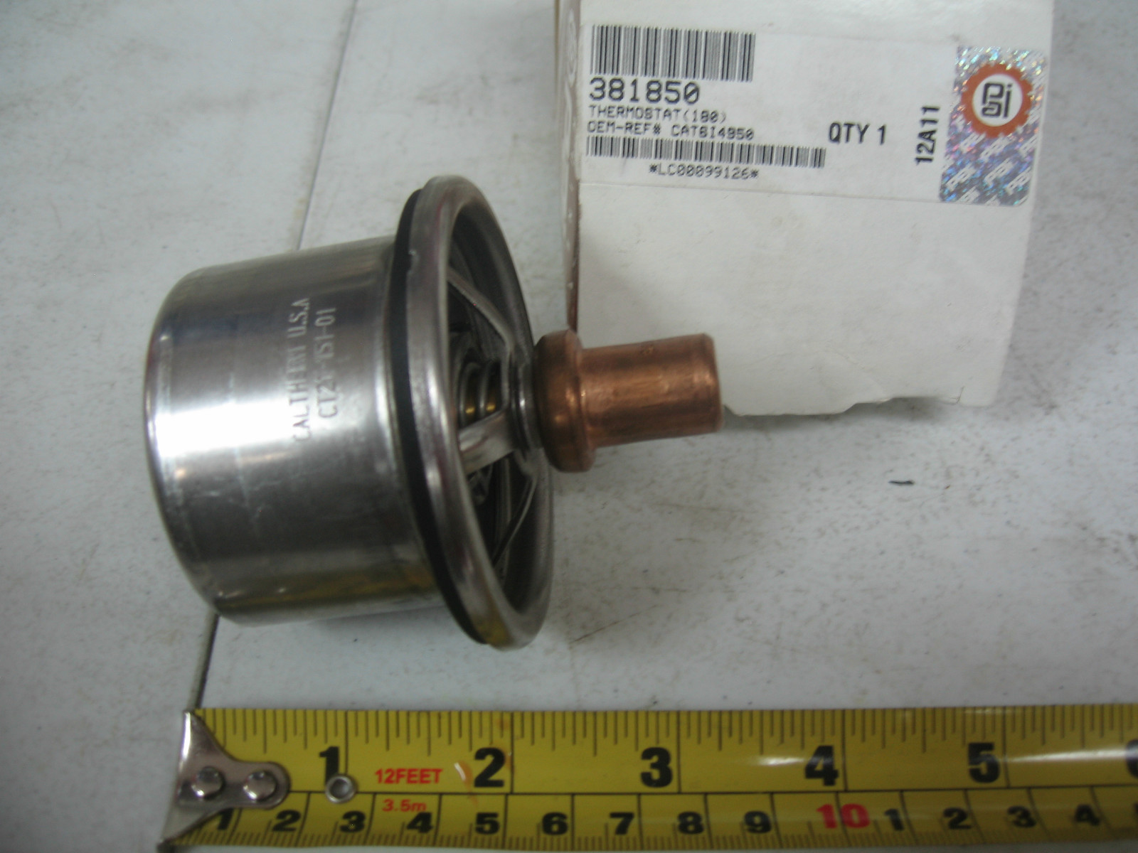 Thermostat 180° for Caterpillar. PAI# 381850 Ref.# 6I4950 2485513 ...