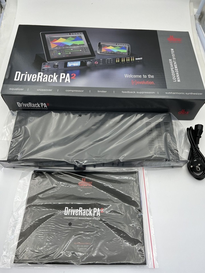 dbx DriveRack PA2 Complete Loudspeaker Management System-PA2 US ...