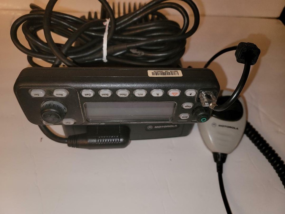 Motorola MCS2000 II Model MO1HX+427W 110 watt Radio Flashport Head ...