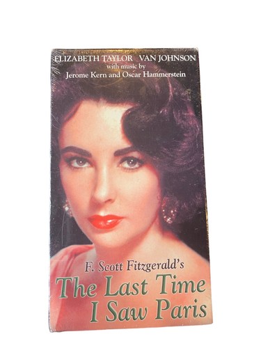 The Last Time I Saw Paris (VHS 1954) Elizabeth Taylor | eBay