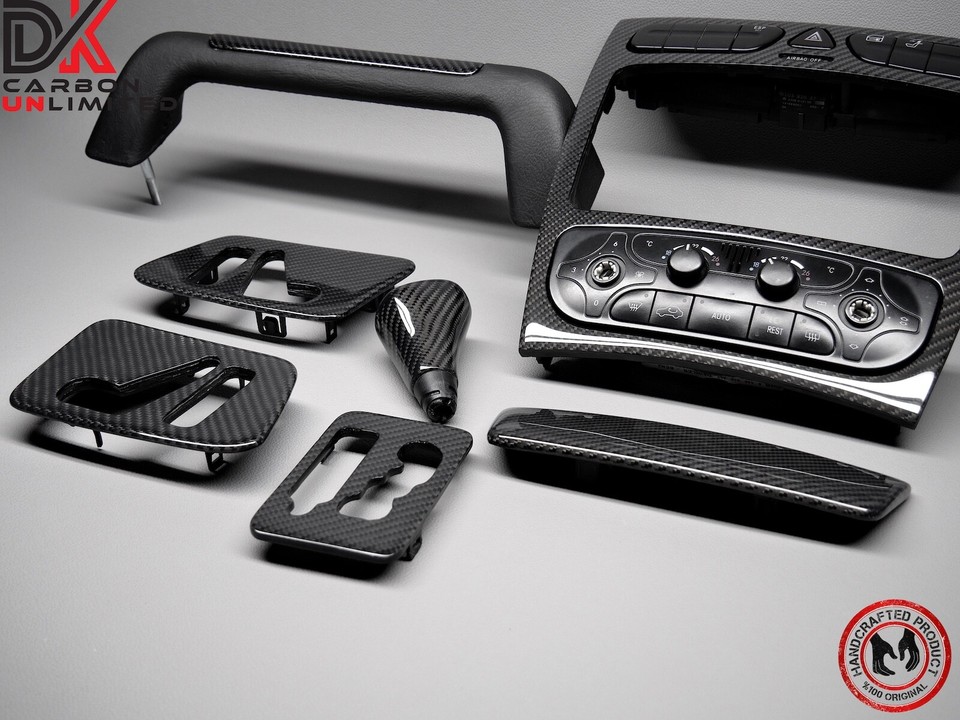 Mercedes 2001 to 2006 W463 G Class G500 G55 AMG 8 Piece Carbon Interior ...