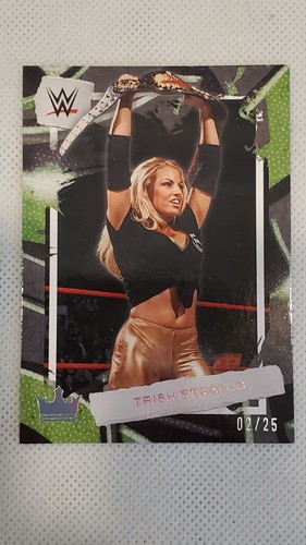 2023 Chronicles WWE Ring Royalty Trish Stratus Silver /25 WWE Legends ...