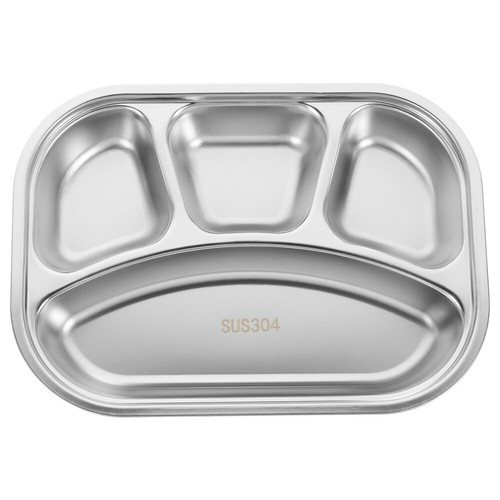 Boîte De Repas À Quatre Points Enfant Assiette Divisée Alimentaire | eBay