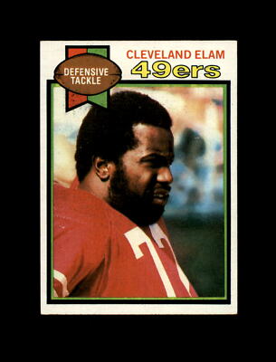 1979 Topps Football #410 Cleveland Elam (49ers) NM-MT | eBay