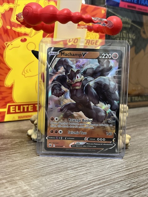 Pokémon TCG Machamp V Sword & Shield - Astral Radiance 072/189 Holo ...