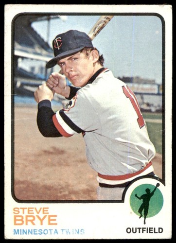 1973 TOPPS STEVE BRYE 353 BASEBALL MINNESOTA TWINS | eBay