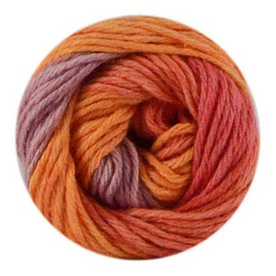 Premier Yarns Home Cotton Yarn - Multi - Orange Stripe - 55g | eBay ...