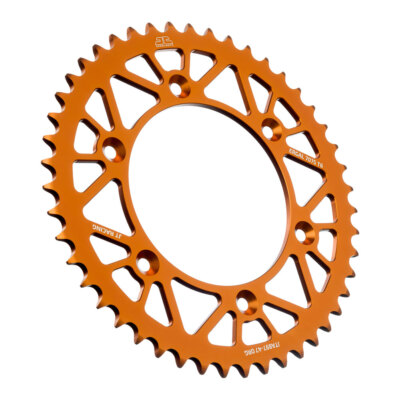 JT Racelite Aluminum Rear Sprocket 47 Tooth Orange For GPX TSE 250R ...