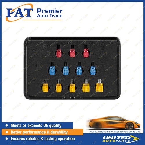 Raceworks 12 Pcs of Metric Thread Identification Kit - Multiple Sizes ...