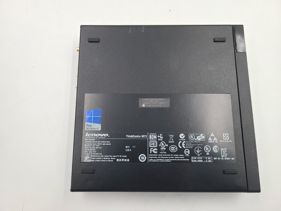 LOTS of 5 Lenovo ThinkCentre M73 Tiny i5-4590T 2.00GHz 8GB RAM NO HDD ...