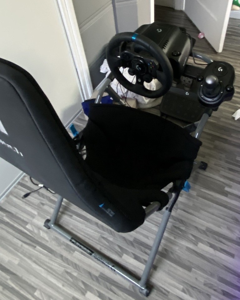 Logitech G Edition Sim Racing Cockpit & G923 complete set up!!!!!! | eBay