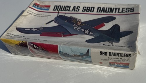 1/48 Monogram Douglas SBD Dauntless. Factory wrapped with Box Wear. WW2 ...