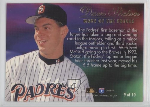 1994 Flair Wave of the Future Dave Staton #9 | eBay