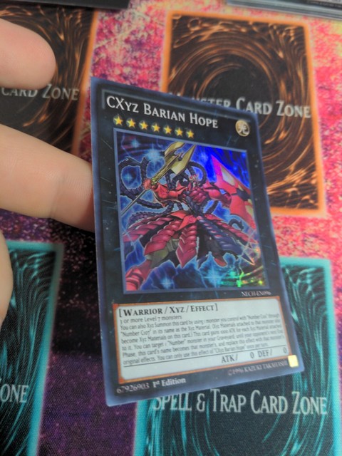 Yu-Gi-Oh! TCG CXyz Barian Hope The New Challengers NECH-EN096 1st ...