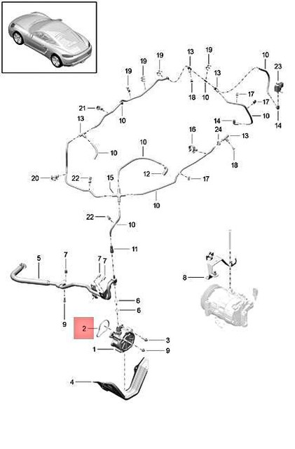 Genuine Porsche Vacuum Pump Gasket 9A7-145-113-10 for sale online | eBay