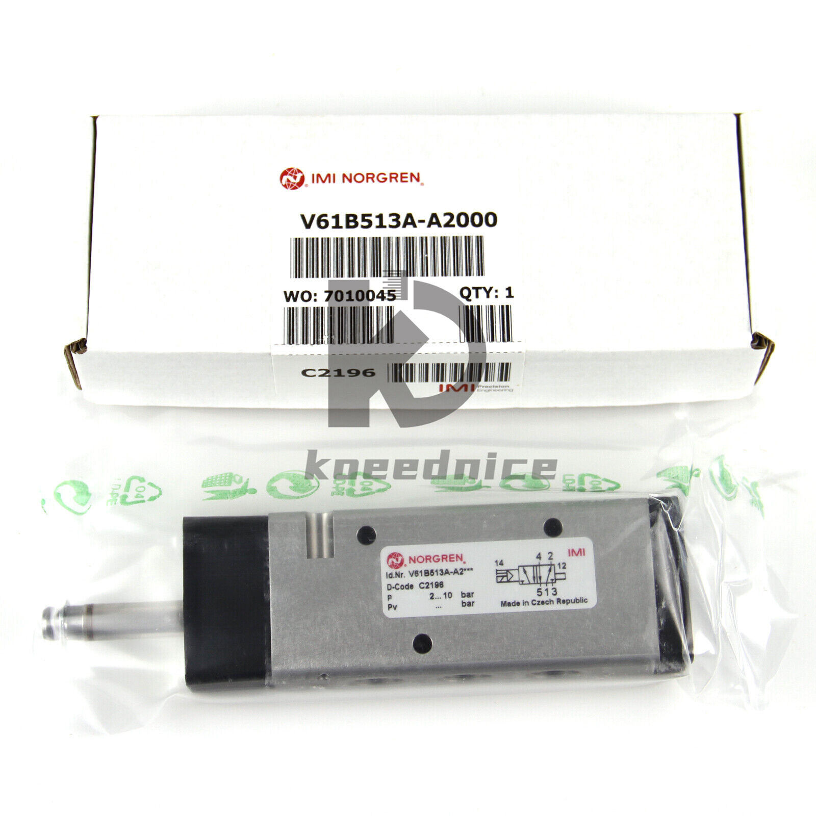 1pc Norgren Solenoid Valve V61b513a-a2 LM for sale online | eBay