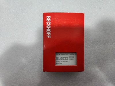 BECKHOFF EHERCAT TERMINAL, 2-CHANNEL COMMUNICATION INTERFACE EL6022 | eBay