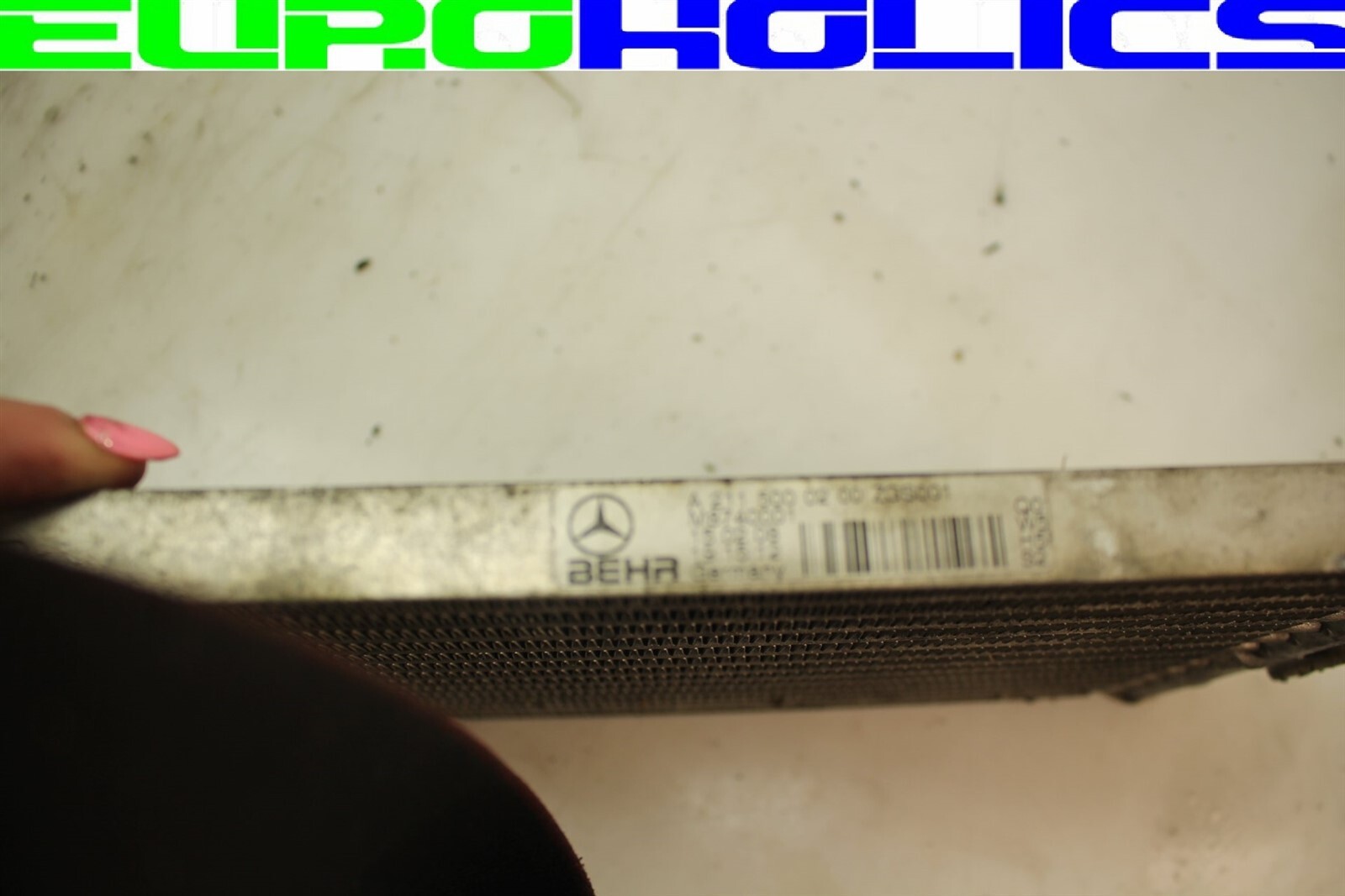 OEM Mercedes W211 E320 Bluetec 07-09 Transmission Oil Cooler Radiator ...