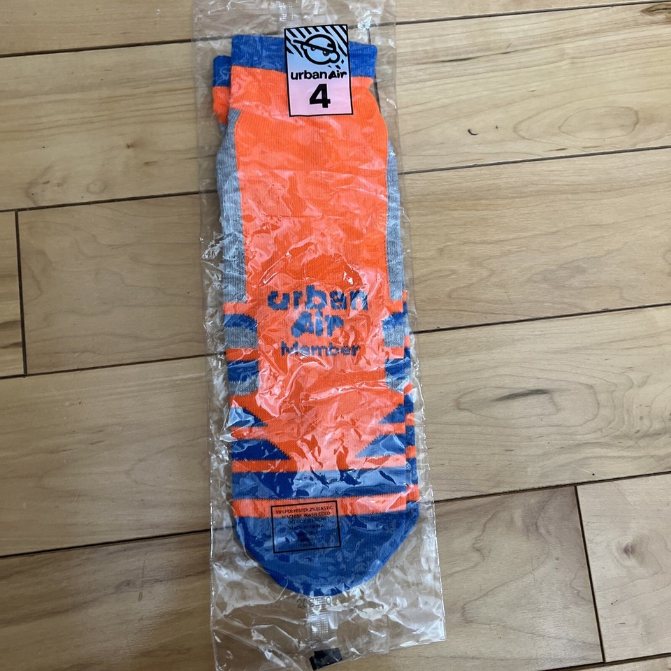 Qty 7 Urban Air Adult Size 4 Trampoline Park Gripper Socks | eBay