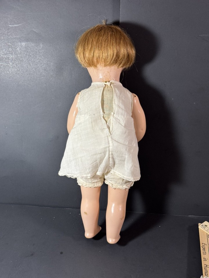 ANTIQUE 18” EIH HORSMAN Composition Mama Baby Doll - ORIGINAL TAGGED ...