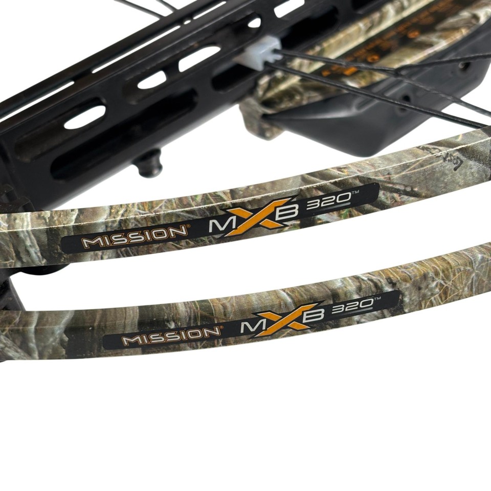 Mission by Mathews MXB 320 12" Stroke 320 FPS Hunting Compound Crossbow ...