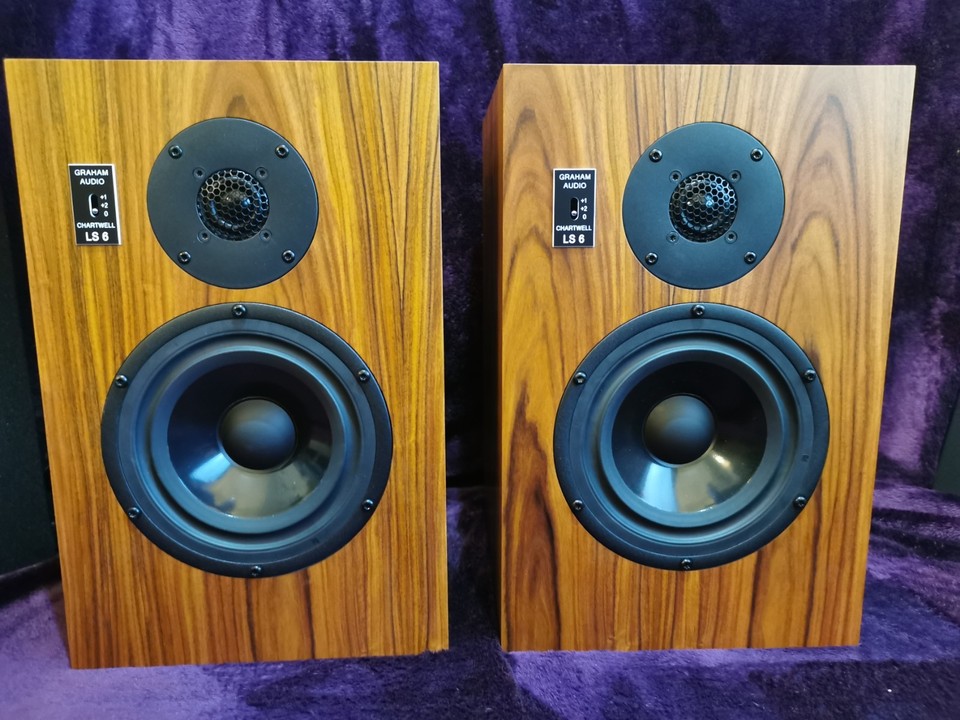 GRAHAM AUDIO CHARTWELL LS6 LOUDSPEAKERS : INDIAN ROSEWOOD VENEER BBC ...