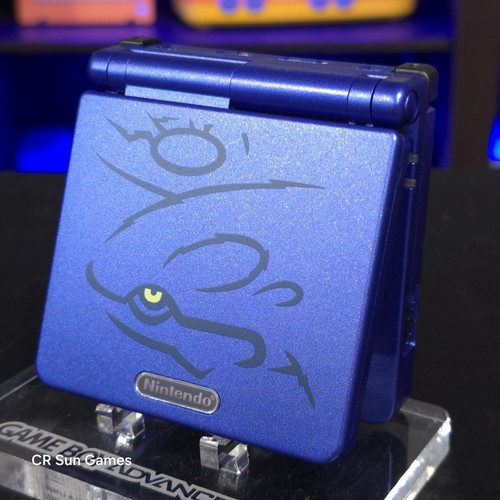 Blue Nintendo Game Boy Advance GBA SP IPS Adjustable Brightness ...