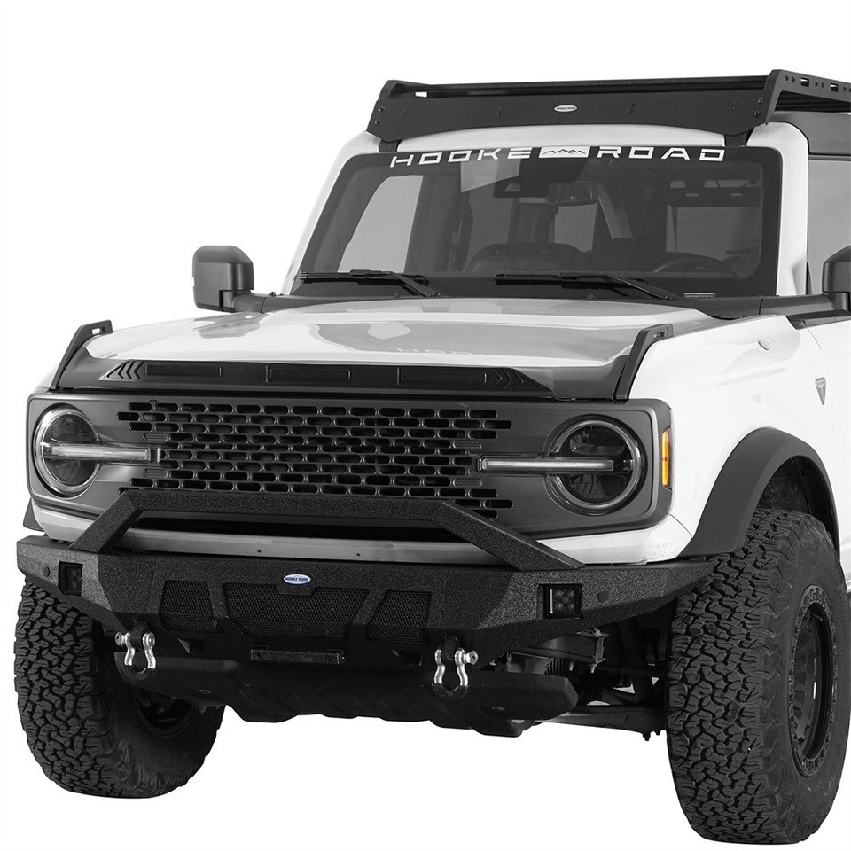 Fit Ford Bronco 21-25 Hood Protector Stone Guard Bug Shield Deflector w ...