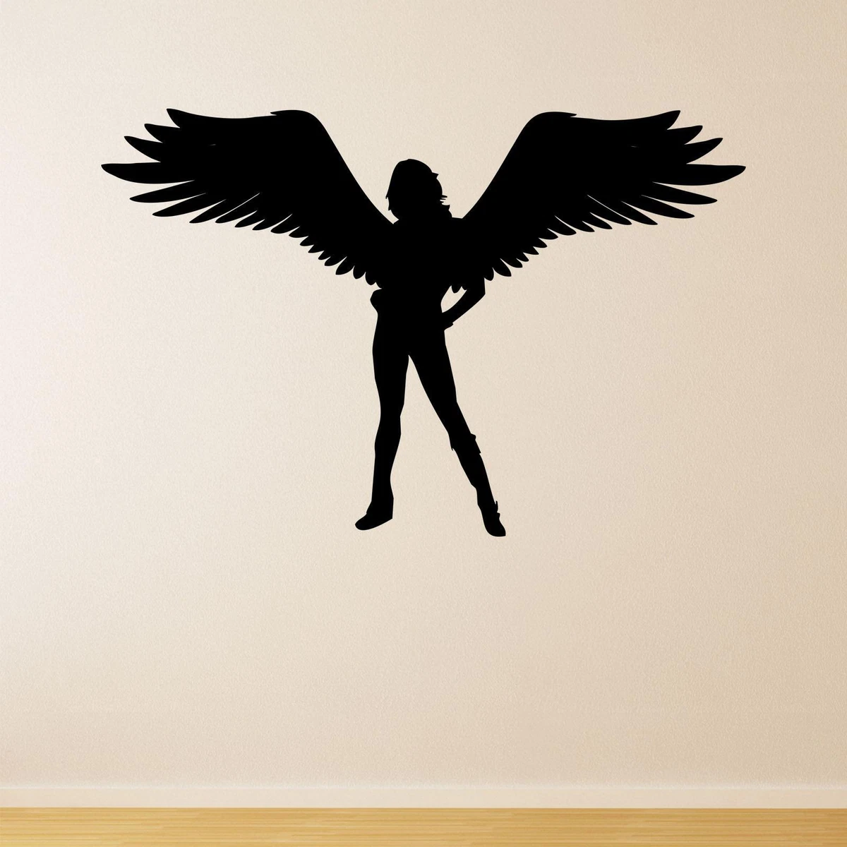 Angel Woman Silhouette