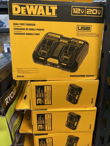 DEWALT DCB102 12V-20V MAX Jobsite Charging Station NEW DUAL PORT ...