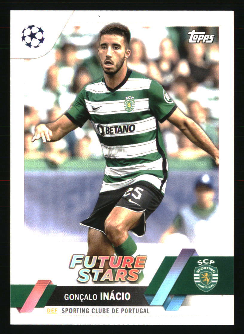 Gonçalo Inácio 2022-23 Topps UEFA Club Competitions #160 SOCCER Card | eBay