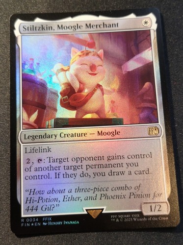 Stiltzkin, Moogle Merchant - Foil - FIN - MTG - EN - NM - 0034 | eBay