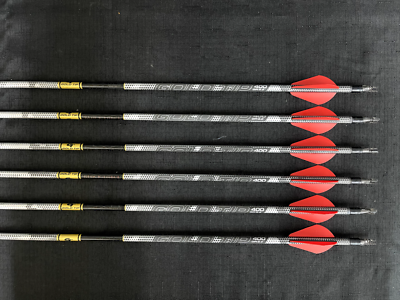 Gold Tip Black Label 400 Hunting Arrow 1/2 dozen 6 Arrows BRAND NEW | eBay