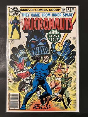 MICRONAUTS #1 (MARVEL 1979) 1ST APPEARANCE MICRONAUTS & BARON KARZA 🔑 BRONZE... | eBay