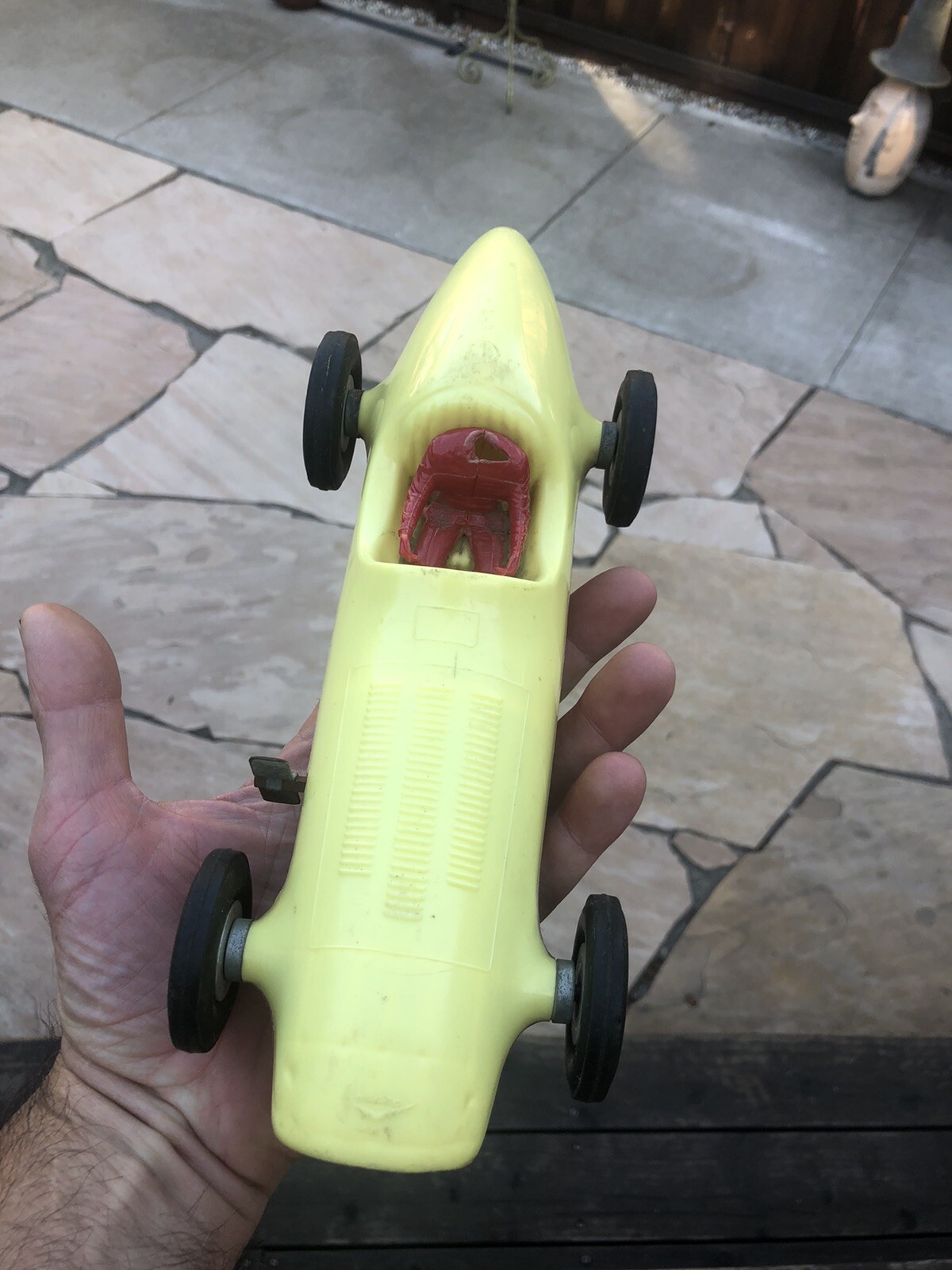 Vintage Wind Up Toy Race Car 1950’s 1960’s Pagliugo Eng. Co. Glendale ...