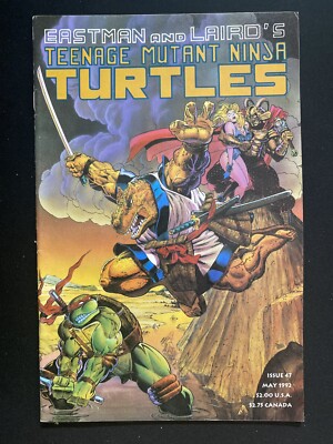 Teenage Mutant Ninja Turtles #47 VF First appearance Space Usagi | eBay
