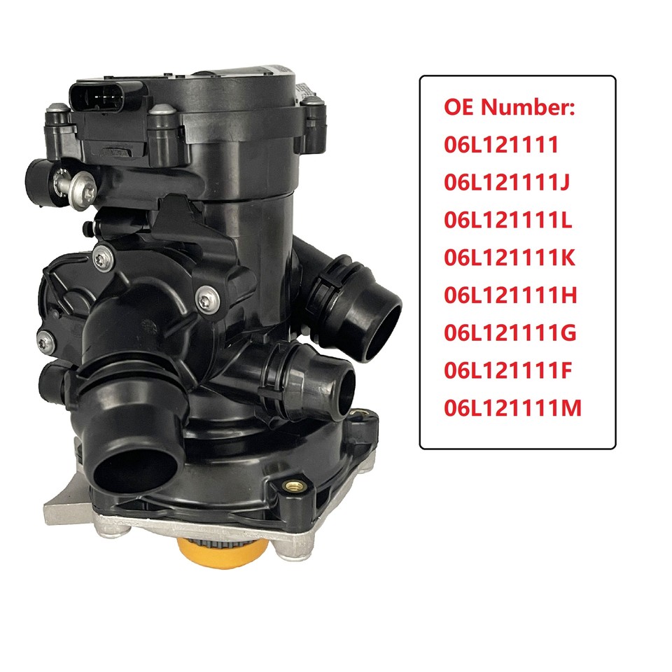 EA888 Water Pump Thermostat Housing Assembly 06L121111J For VW Tiguan ...
