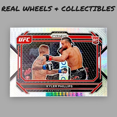 2023 Panini Prizm UFC Kyler Phillips #55 Rookie RC Hyper Prizm | eBay