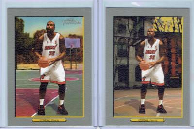 SHAQUILLE O'NEAL 2006-07 Turkey Red BASE & AD PARALLEL Heat #40 | eBay