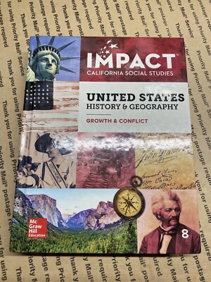 IMPACT CALIFORNIA SOCIAL STUDIES US HISTORY & GEOGRAPHY MCGRAW HILL ...