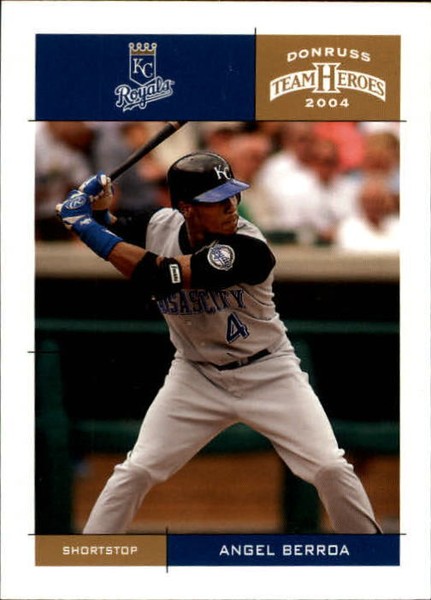 2004 Donruss Team Heroes - #195 Angel Berroa for sale online | eBay